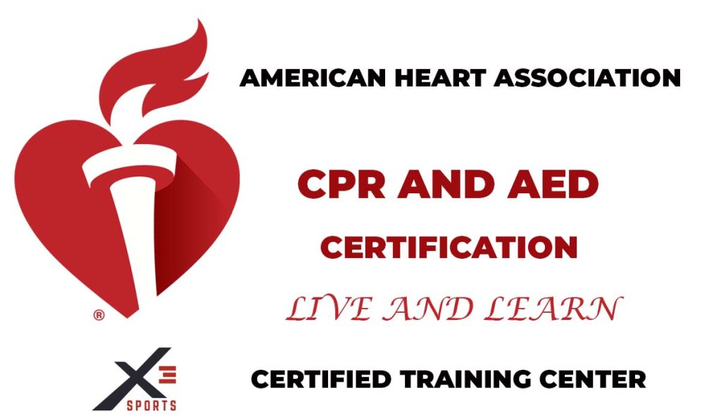 American Heart Association CPR AED Certification – X3 Sports